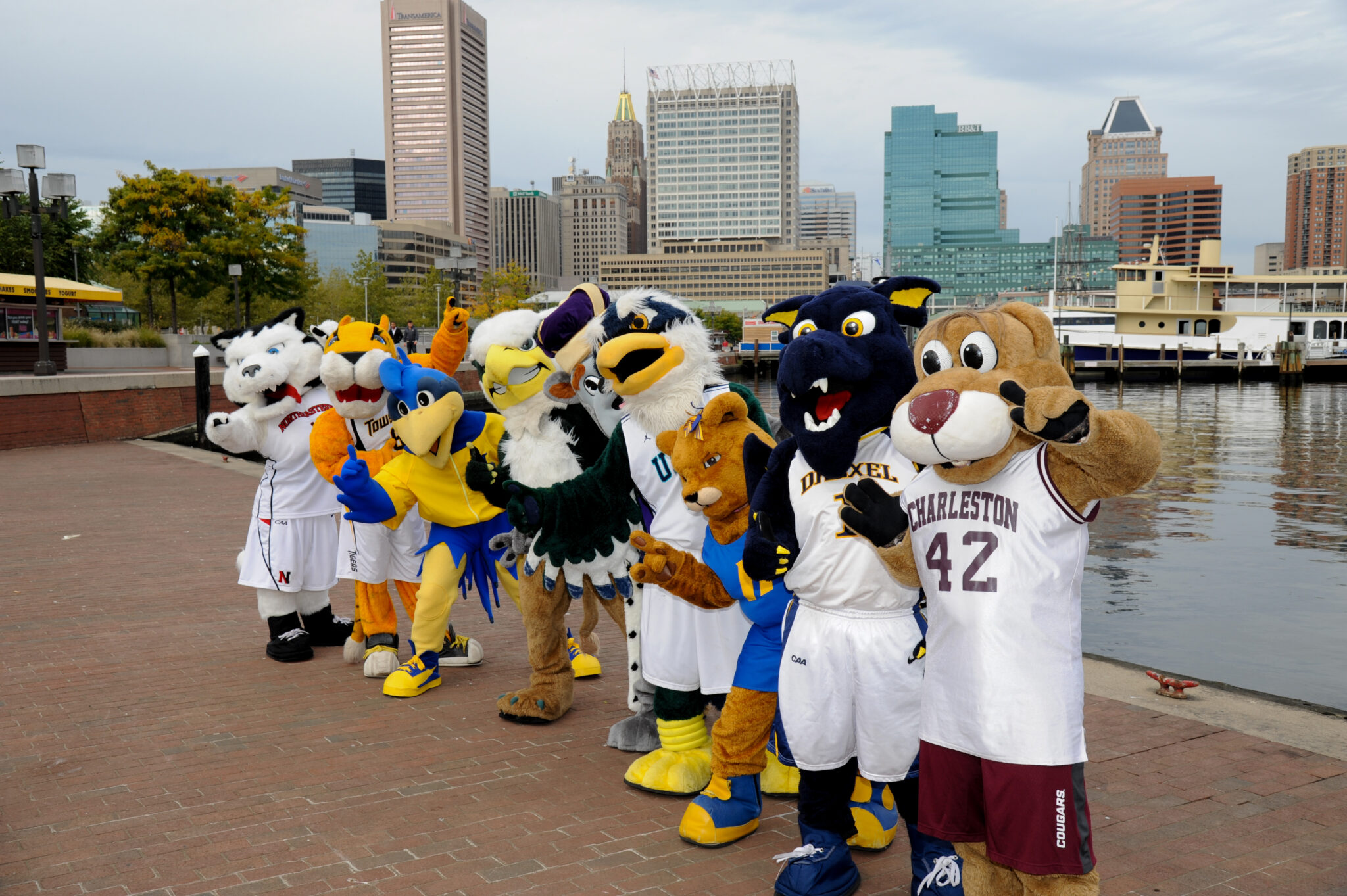 The History of the best CAA mascots | JMU SPORTS NEWS